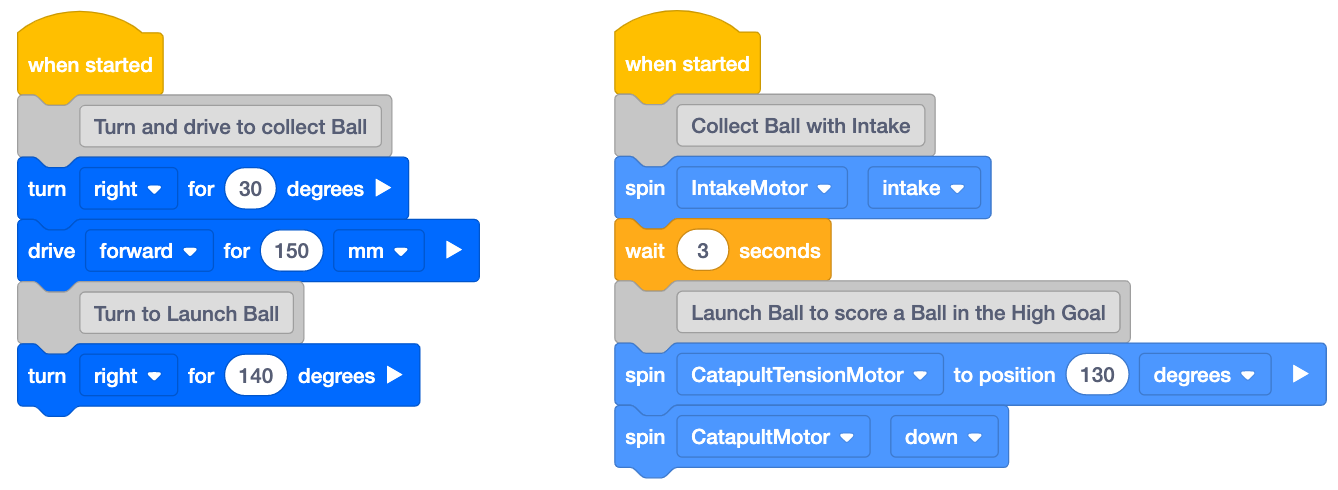 Vex Iq Viqc Virtual Skills Lesson 5 Tips For Coding Fling 